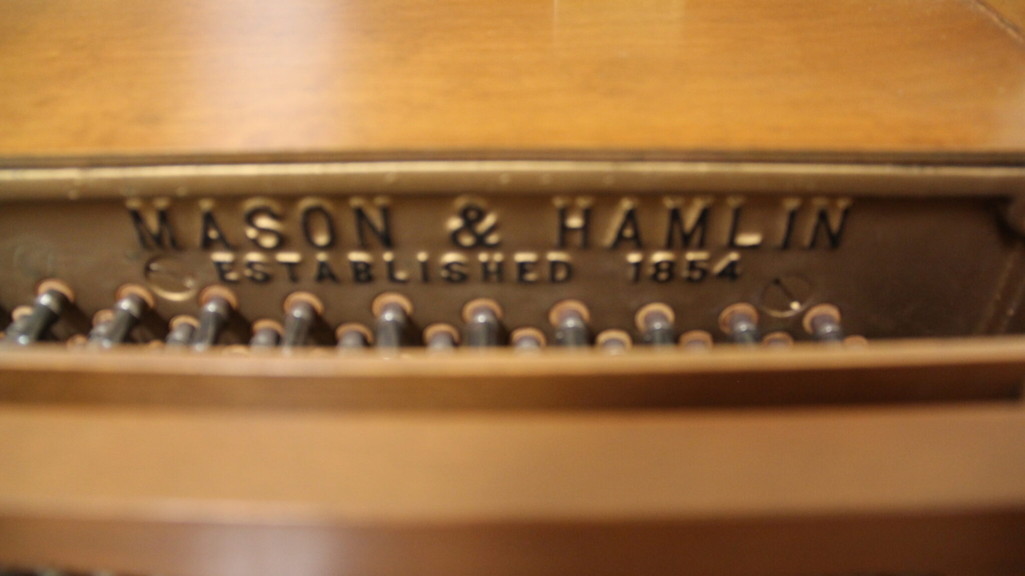 Mason & Hamlin Console Piano - B Natural Pianos