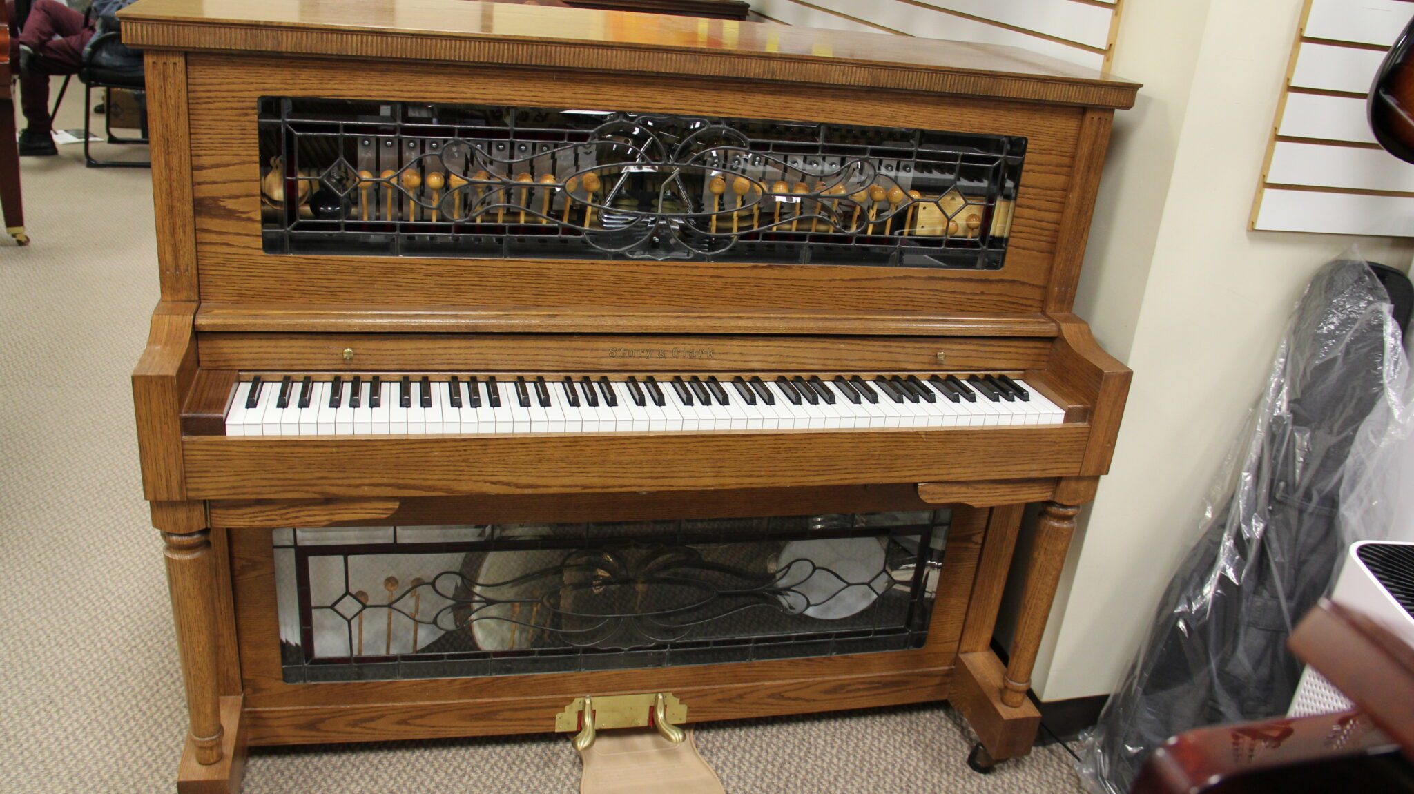 Story & Clark Nickelodeon Player Piano - B Natural Pianos