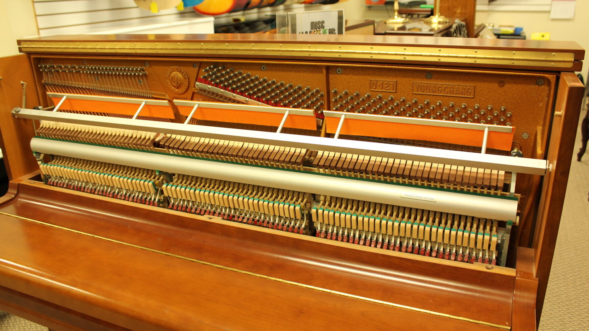 Buy Used Young Chang Pro. Upright Piano in Rockaway NJ - B Natural Pianos