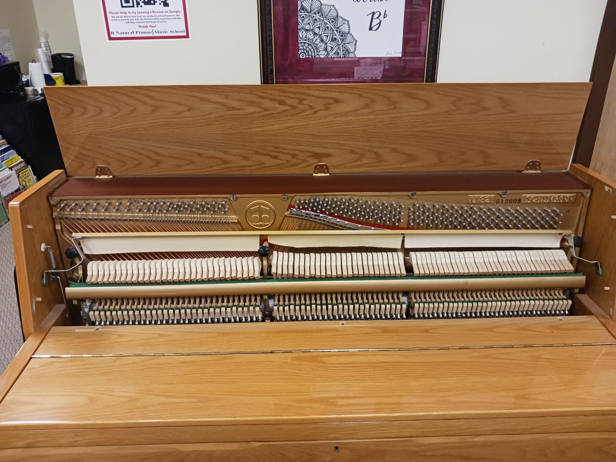Schumann 42” Console Piano - B Natural Pianos